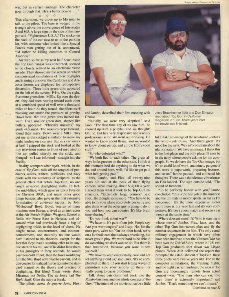 TOP GUN Turns 30: Revisiting the Iconic Action Blockbuster | American ...