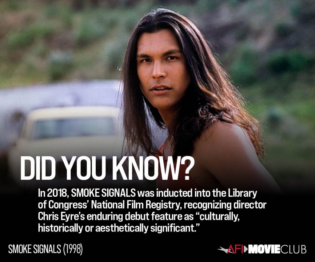 AFI Movie Club: Native American Heritage Day SMOKE SIGNALS | American ...