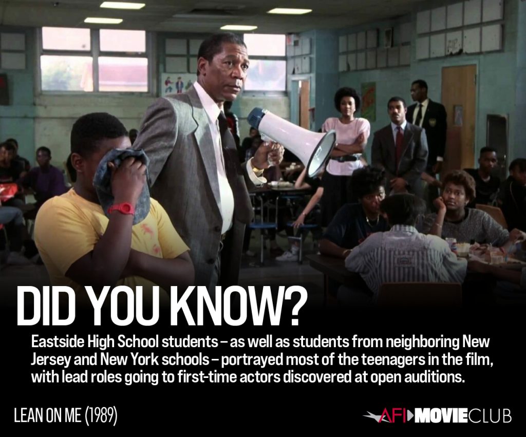 LEAN ON ME (1989) – AFI Movie Club | American Film Institute