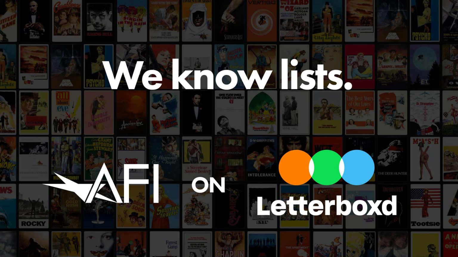 AFI Launches Official Letterboxd Account | American Film Institute