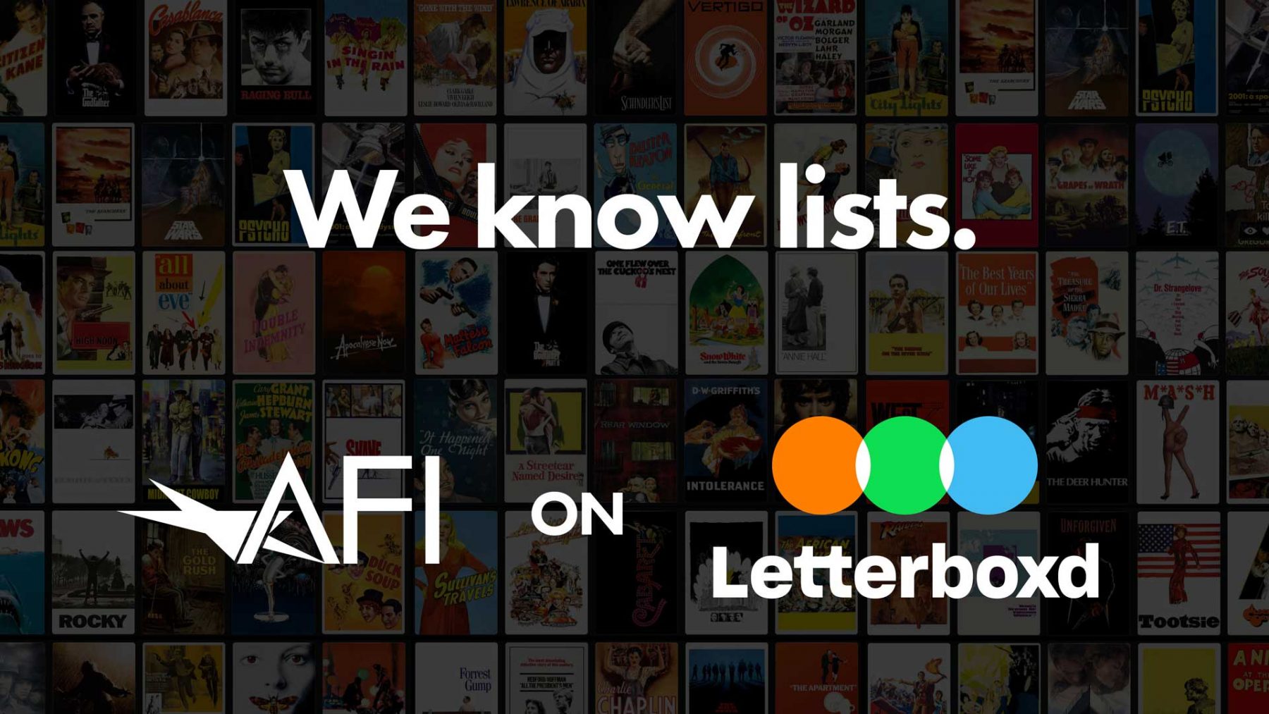 AFI Launches Official Letterboxd Account | American Film Institute